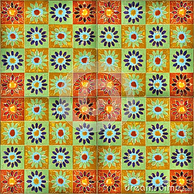 Hand-painted Enamel Tiles Royalty-Free Stock Image | CartoonDealer.com ...