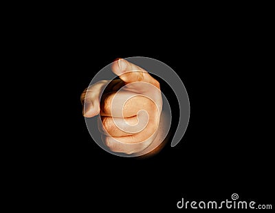 Hand Pointing At You Royalty Free Stock Image - Image: 5123236