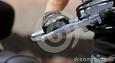 Hand Rider On The Handlebars Stock Photography | CartoonDealer.com ...