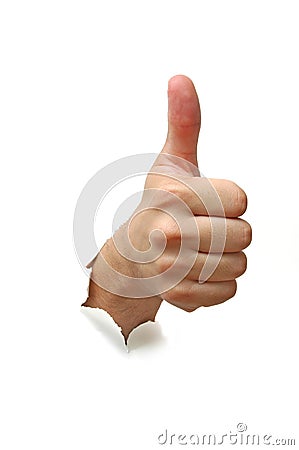 Hand Success Sign Royalty-Free Stock Photo | CartoonDealer.com #3000015
