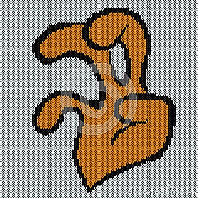 Hand Trying To Grab Something Cartoon Vector | CartoonDealer.com #136892213