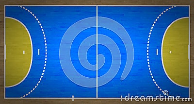 Handball Court Stock Photography - Image: 36731412