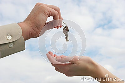 Keys please stock image. Image of estate, selling, open - 43077