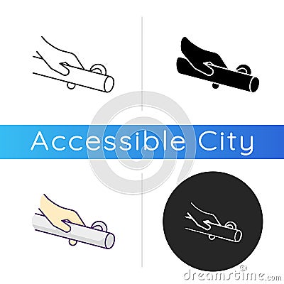 Handrails Icon Vector Illustration | CartoonDealer.com #193858002