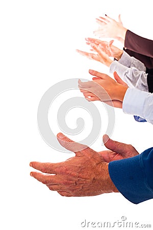 Hands Clapping Stock Image - Image: 17051421