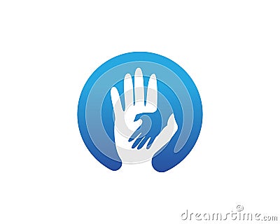 Hands Help Logos And Symbol Vector | CartoonDealer.com #122890955