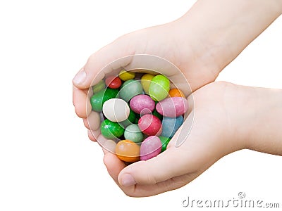 Hands With Sweets Stock Image - Image: 1310361