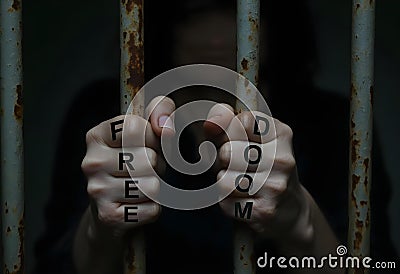 Hands Text Free Doom Freedom Behind Bars A Prisoner Perspective On ...