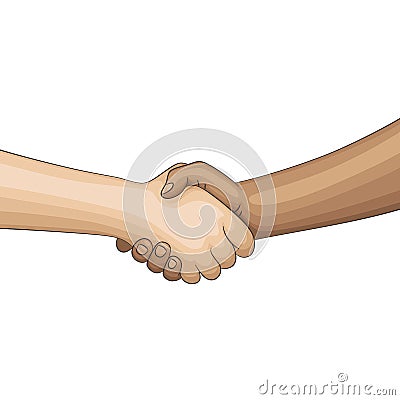 Handshake, Comic Design. Cartoon Vector | CartoonDealer.com #113696273