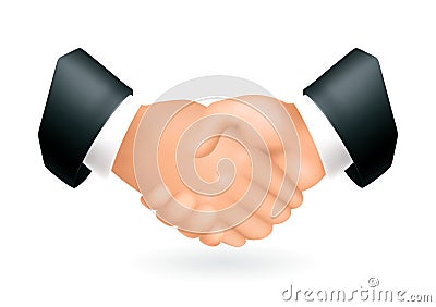 Handshake, Icon Cartoon Vector | CartoonDealer.com #21200047