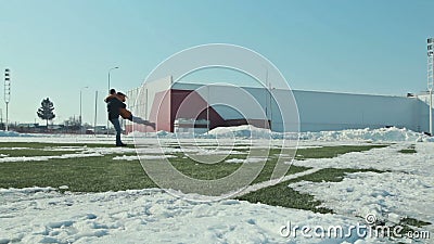 Handsome Man Spinning Around His Girlfriend Stock Video - Video of ...