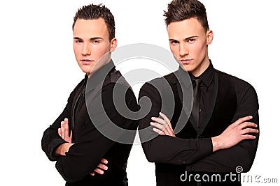 Handsome Twins Royalty Free Stock Photography - Image: 17869857