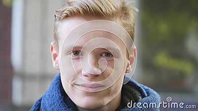 Handsome Guy Is Looking Around And Taking A Photo. He Is Happy And ...