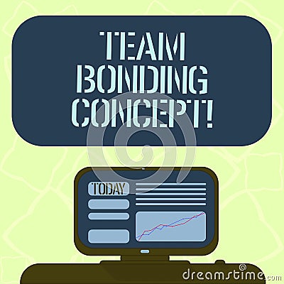 Handwriting Text Writing Team Bonding Concept. Concept Meaning Improve ...