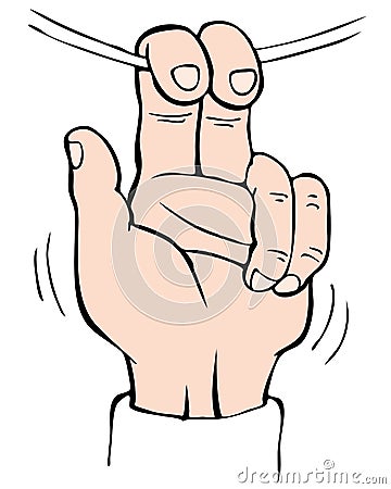 Hanging By A Thread Stock Images - Image: 17815804