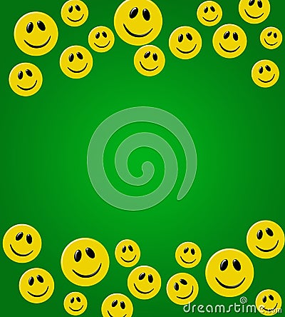 Happy Border Royalty-Free Stock Photography | CartoonDealer.com #13060373