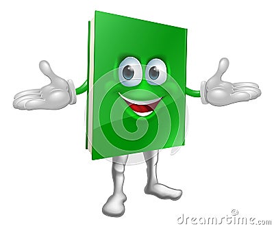 Happy Cartoon Book Man Stock Images - Image: 27774144