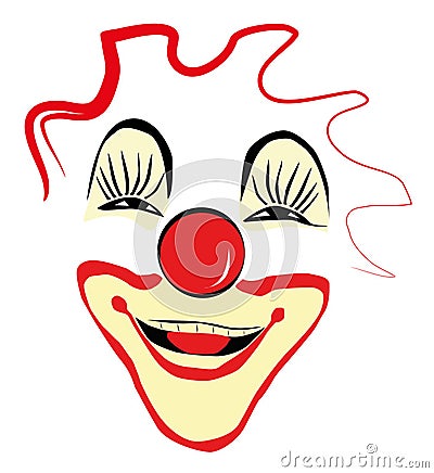 Happy Clown Face Design Stock Photography - Image: 31117472