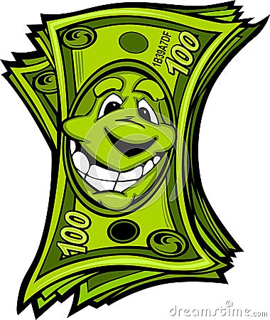 Happy Easy Money Cartoon Illustration Royalty Free Stock Photos - Image ...