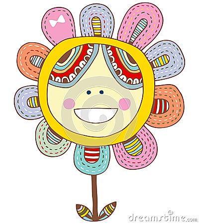 Happy Flower Stock Photography - Image: 15049592