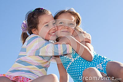 Happy Kids Hugging Stock Photos - Image: 21780333