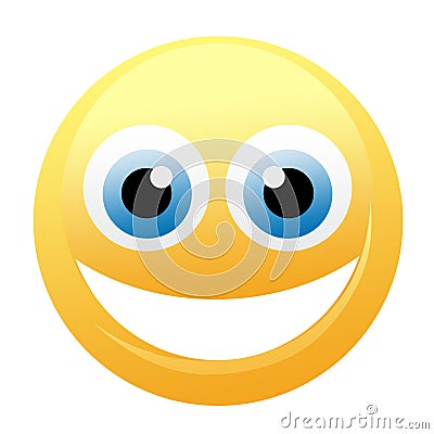 Happy Yellow Emoticon Royalty Free Stock Photo - Image: 11634845