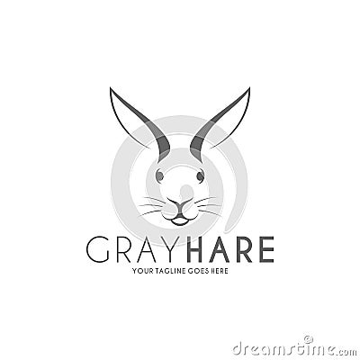 Hare. Logo Cartoon Vector | CartoonDealer.com #112692463