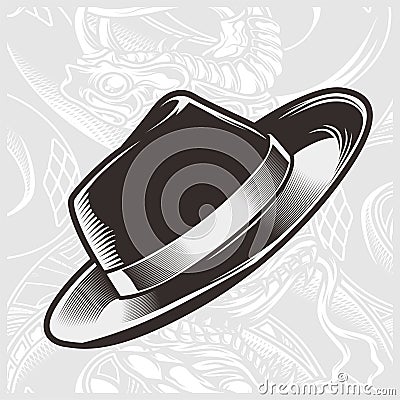 Hat Hand Drawing Vector Detailed And Isolated | CartoonDealer.com ...