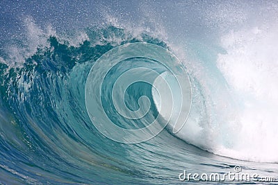 Hawaiian Wave Royalty Free Stock Photography - Image: 5632037