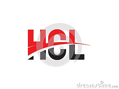 HCL Letter Initial Logo Design Vector Illustration | CartoonDealer.com ...