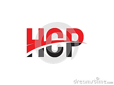 HCP Letter Initial Logo Design Vector Illustration | CartoonDealer.com ...
