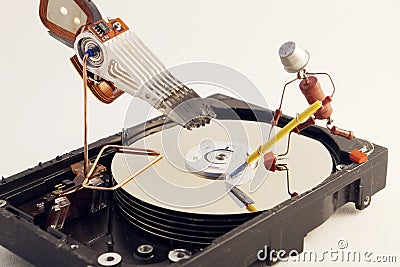 HDD Repair Royalty Free Stock Images - Image: 2685819