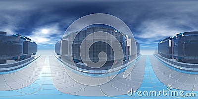 HDRI, Environment Map, Spherical Panorama, Equidistant Projection ...