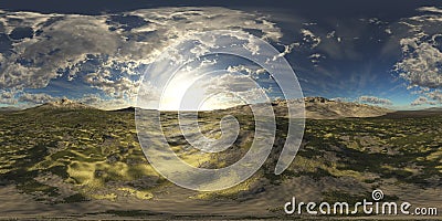 HDRI, Equirectangular Projection, Spherical Panorama., Environment Map ...