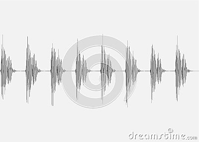 Heart Beat 09 stock sound effect. Audio of horror, adrenaline - 246654204