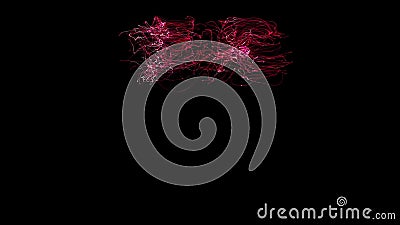 Heart Disintegrating on the Particles Stock Video - Video of breaking ...