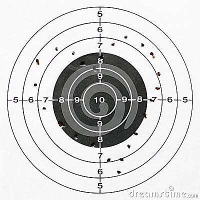 Heart Shooting Target Royalty Free Stock Photos - Image: 33064608