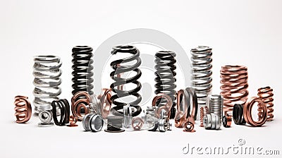 Helical Coil Spring Royalty-Free Illustration | CartoonDealer.com ...
