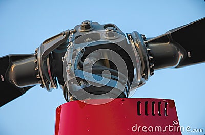 Helicopter Rotor Head Stock Photo - Image: 52677040