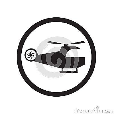 Heliport Icon Vector Sign And Symbol Isolated On White Background ...