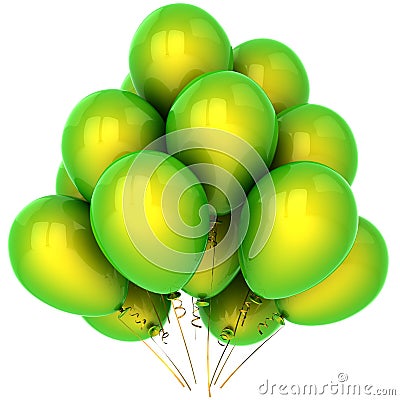 Helium Balloons (Hi-Res) Royalty Free Stock Photos - Image: 16999838