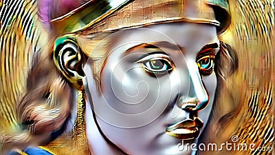 Hellen. Greek Mythology Depiction. Generative AI. Stock Video - Video ...