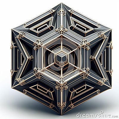 Heptagon A Seven Sided Shape With Seven Angles And Sides, Iol Royalty ...