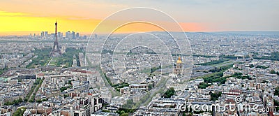 Het Landschap Van Parijs Stock Afbeelding - Afbeelding: 12878281