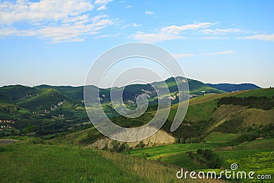 Heuvellandschap Stock Afbeelding - Afbeelding: 5454961