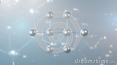 Hexachloroethane Molecular Structure, 3d Model Molecule ...