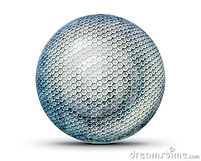 Hexagon Sphere Royalty-Free Stock Photography | CartoonDealer.com #55508141