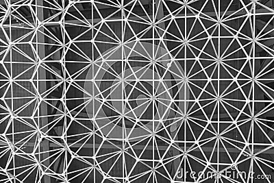 Hexagon Stainless Truss Structure Pattern Royalty-Free Stock Photo ...