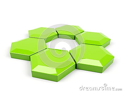 Hexagonal Wheel Stock Photo | CartoonDealer.com #14965008