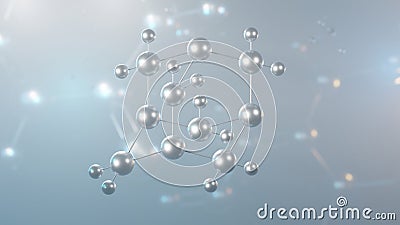 Hexamethylenetetramine Molecular Structure, 3d Model Molecule ...